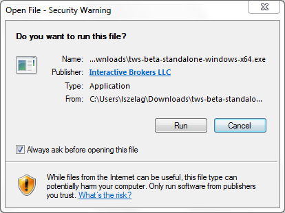 IB TWS Installation Instructions | Interactive Brokers Singapore Pte. Ltd.